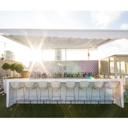 Western Style Commercial Bar Counter Design Outdoor Bar Counter