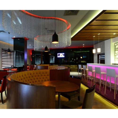 Coffee Shop LED Bar Counter Refrigerator Worktop Chiller Bar Counter