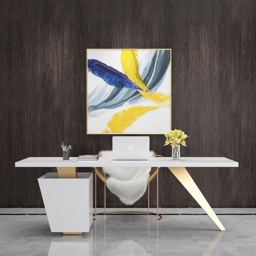 Modern Furniture Manager Table Home Gold Office Computer Desk