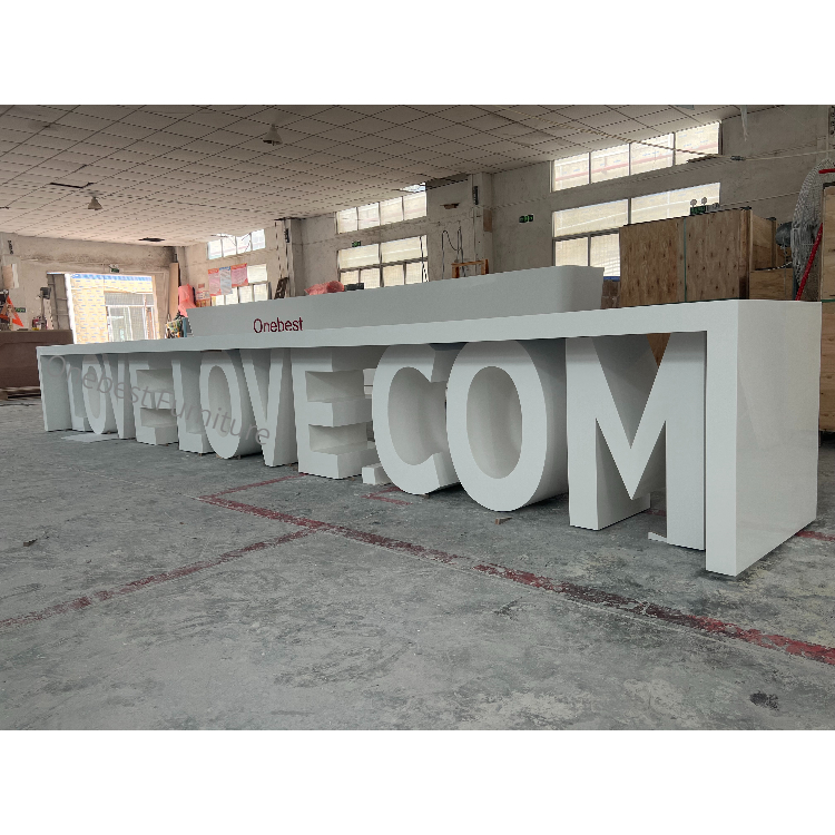 Apple Store Corian Service Table Counter Letters Design Model Reception ...