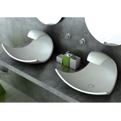 Custom Design Corian Bathroom Sinks Stone Wash Basin