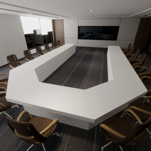 Corian Conference Table Boardroom Meeting Room Desk
