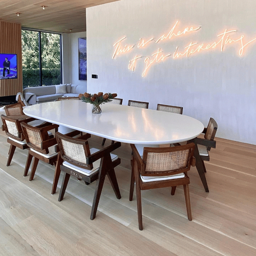 Corian Solid Surface Stone Cafe Table Modern Tea Coffee Tables