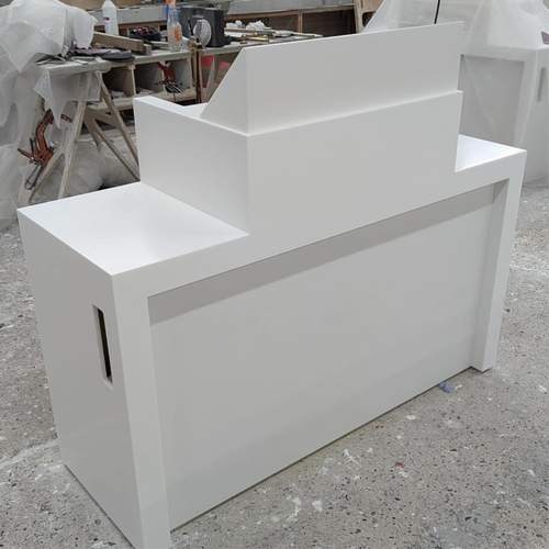 Supermarkets and Restaurant Corian Solid Surface Bill Counters Small ...