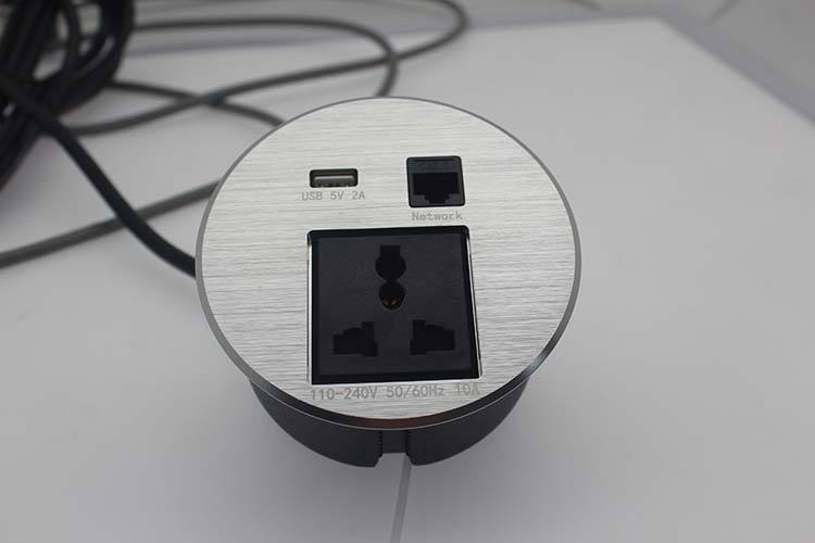 Customized Professional Desk Power Socket Furniture Desktop Socket ...