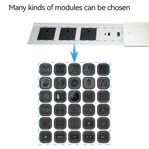 New slip socket living room slide flip up electrical sockets UK UAE ...