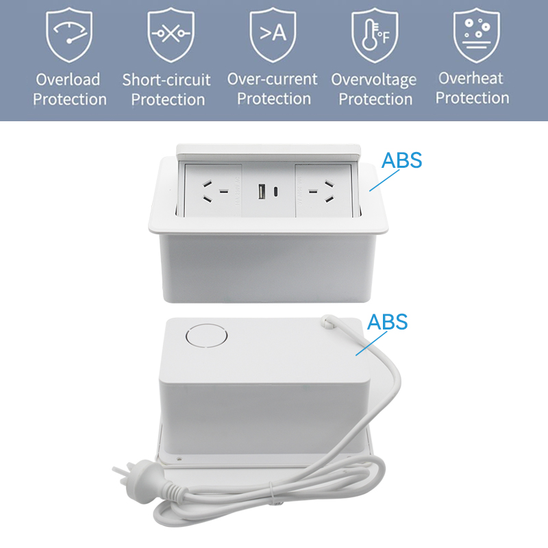 Australian standard electric home safety ABS pop up socket with 15 w ...