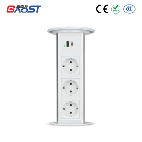 Gaost Kitchen countertop Desktop Socket EU Pop Up socket,Kitchen Pop Up Socket