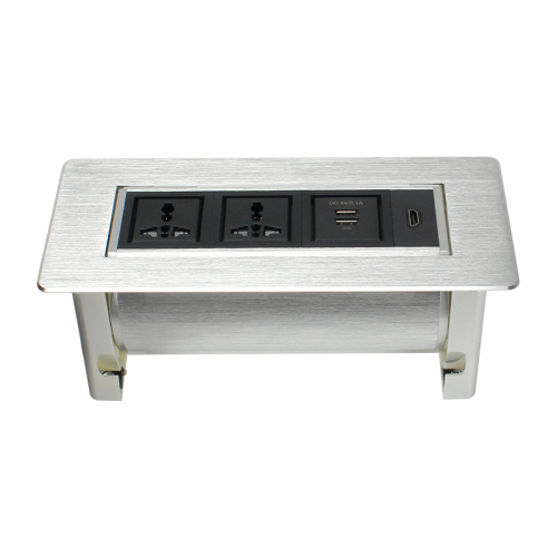 Manual rotary socket