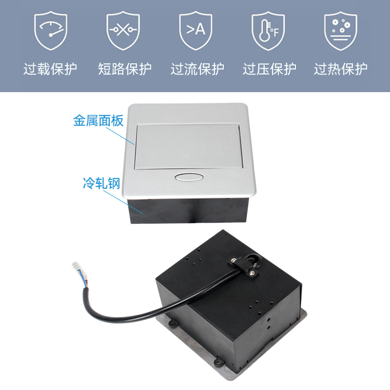 Pop up outlet retractable hidden recessed power strip pop up sockets ...