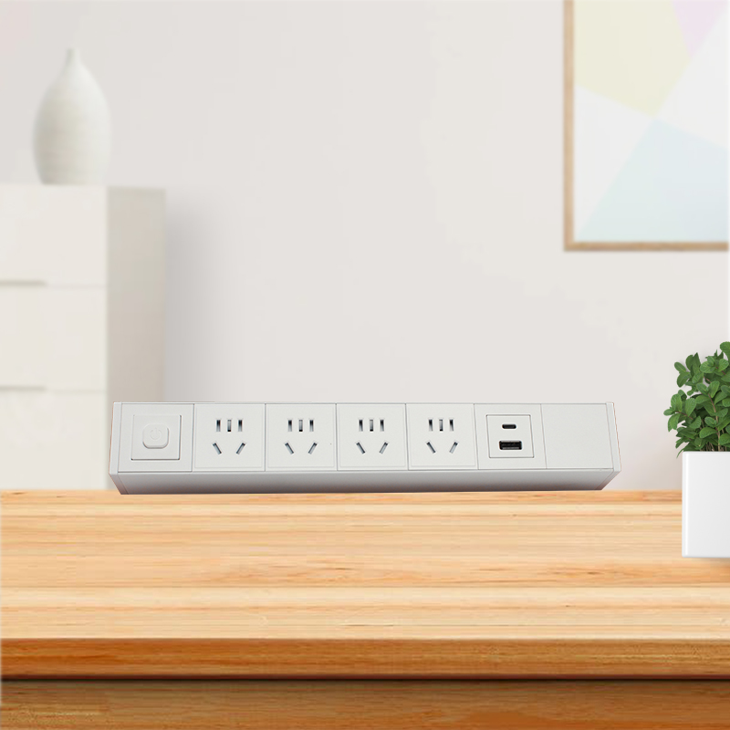 Table GB switch phone ipad clamp socket desk edge power strip PD 65W 20 ...