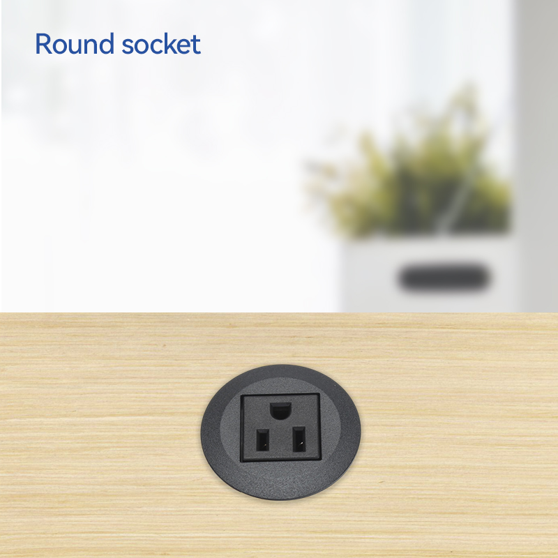 Gaost Mini Desk Power Grommet Outlet Power Hub Build in US Canada power ...