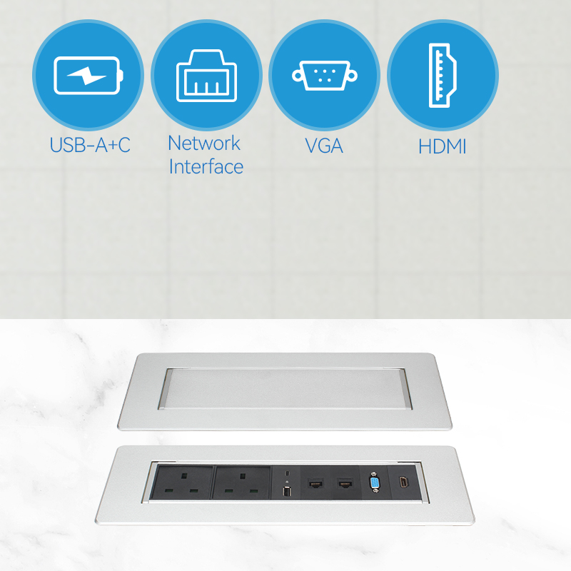 Wholesale Uk Socket Silver Rotary Socket Power Strip Uk Sockets And ...