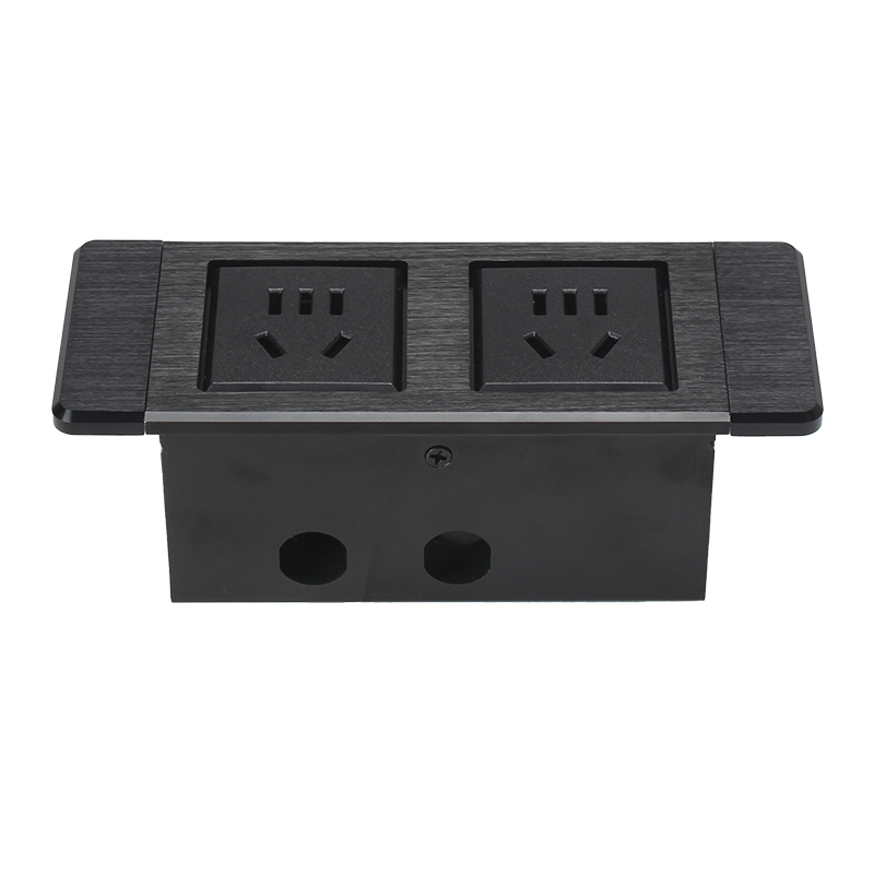 Desktop Built In Recessed Power Socket With 2 China Outlets,Recessed ...