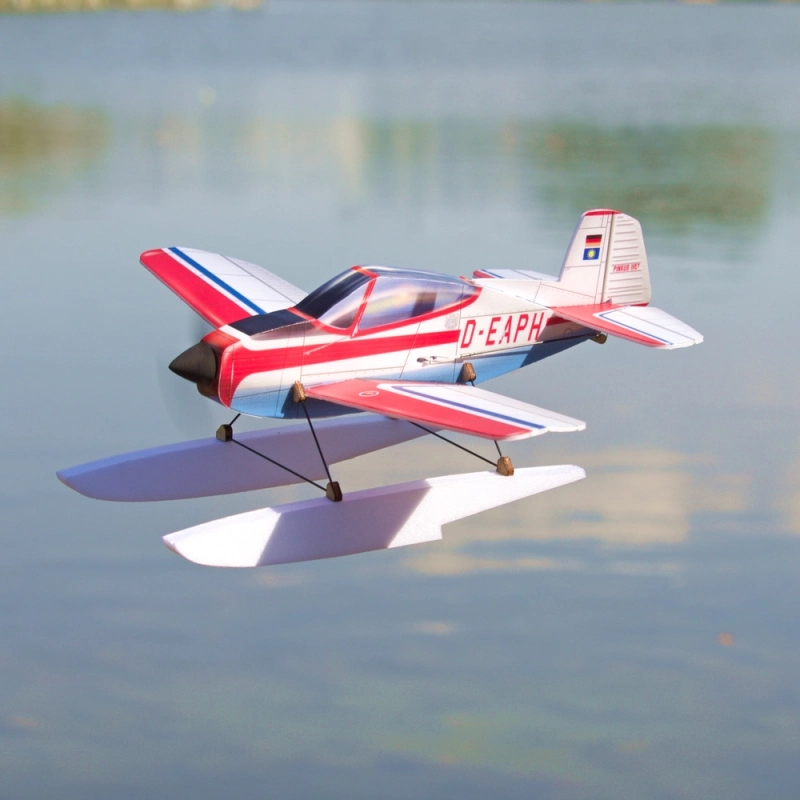 Pinkus Float Aerobatic 4CH 320mm micro RC aircraft created by Hilmar Lange
