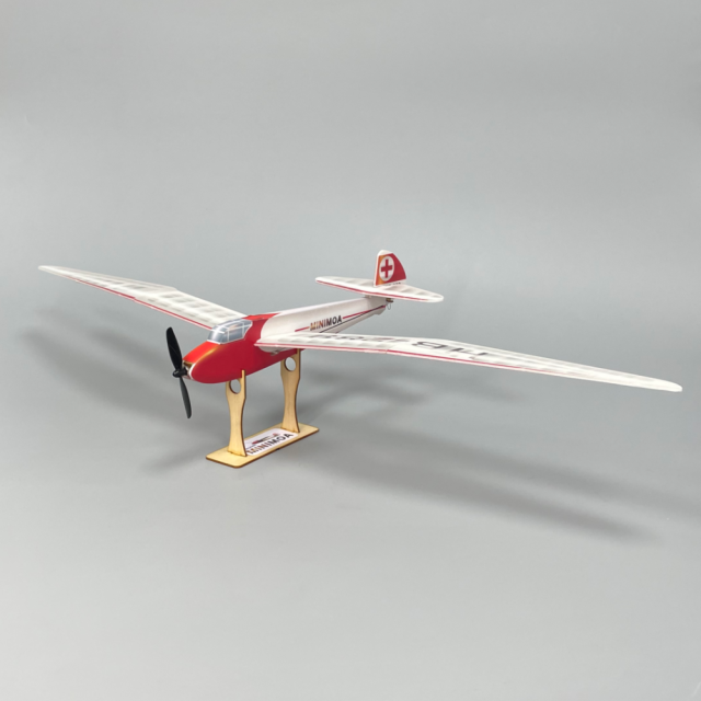 Minimoa Glider gull wing 700mm micro RC aircraft kit