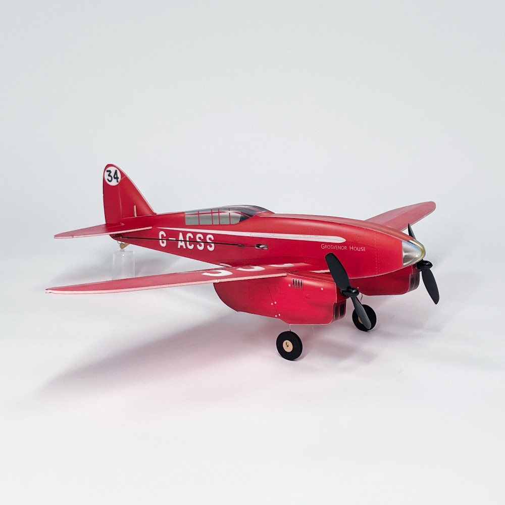 de Havilland DH.88 Comet Dual Motor aricraft 460mm 4CH RC aircraft kit