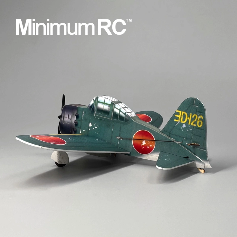 [US] A6M5-Zero Q-series 4CH RC airplane smallest 4CH airplane in the ...