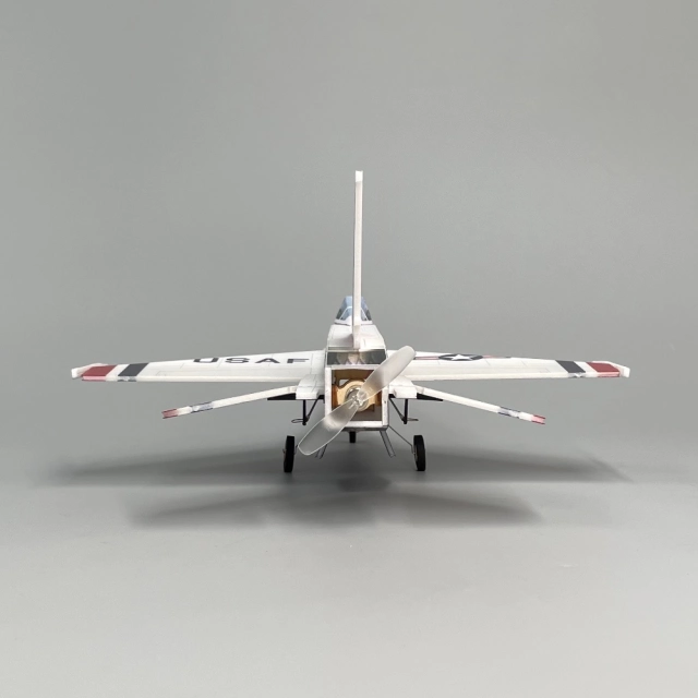 [US] F16 Thunderbird 3CH all-moving tail 250mm pusher micro RC aircraft kit