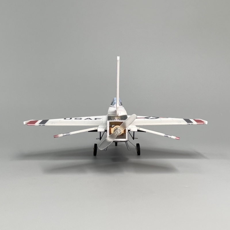 [US] F16 Thunderbird 3CH all-moving tail 250mm pusher micro RC aircraft kit