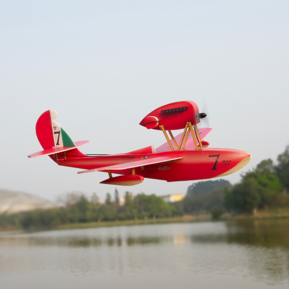 [US] Macchi M-33 Micro Scale 4CH 400mm RC airplane kit