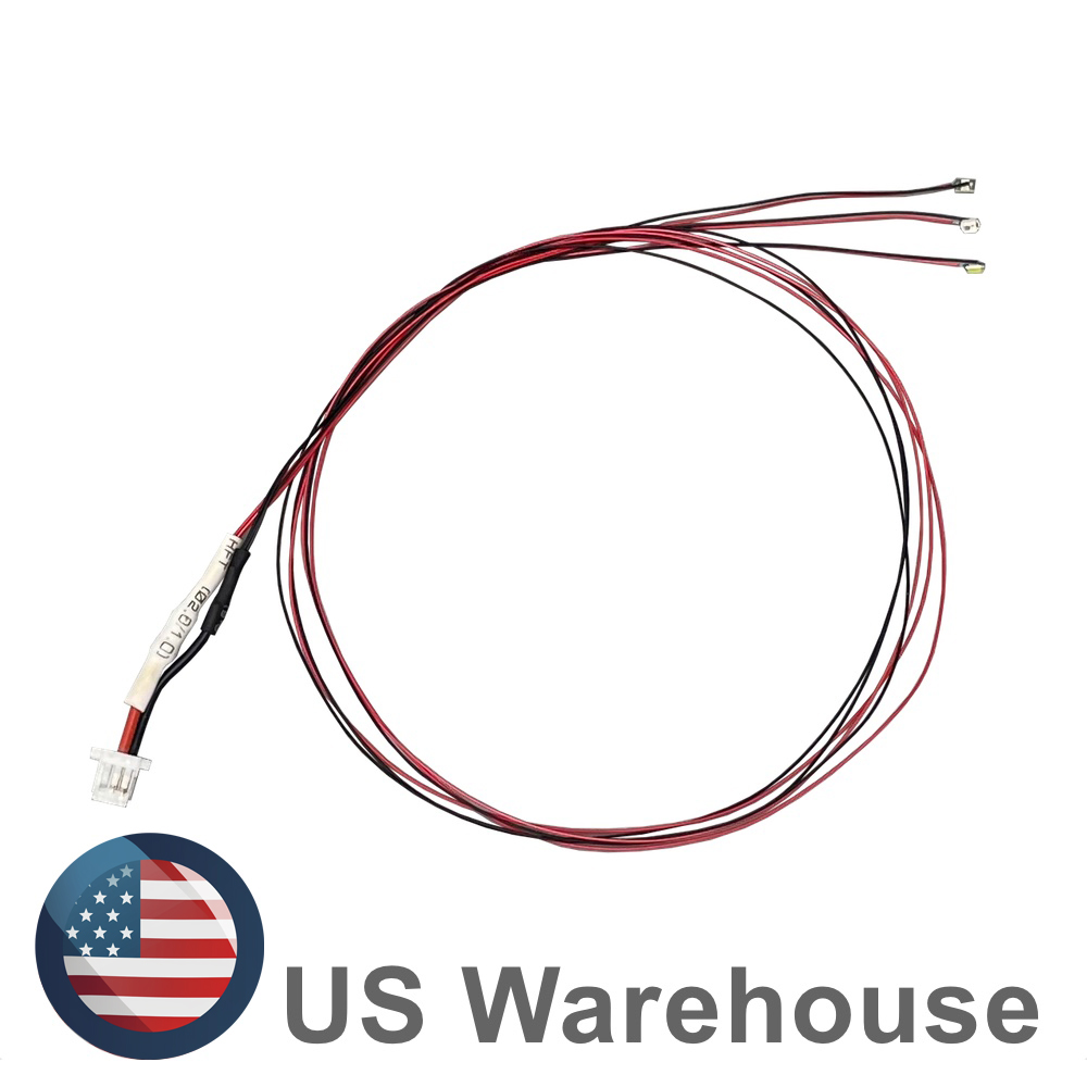 [US] MinimumRC LED navigation light system ultra-light red green white ...