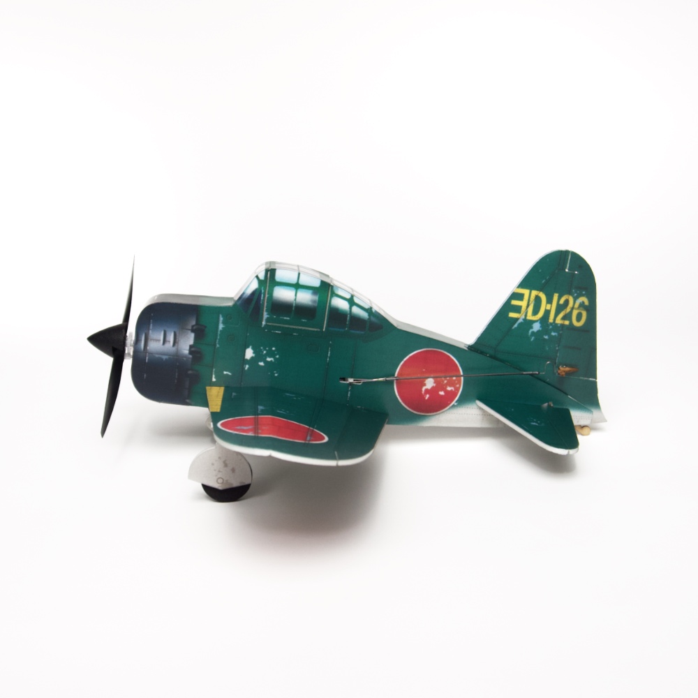 A6M5-Zero Decelerated type 4CH RC airplane smallest 4CH airplane in the ...