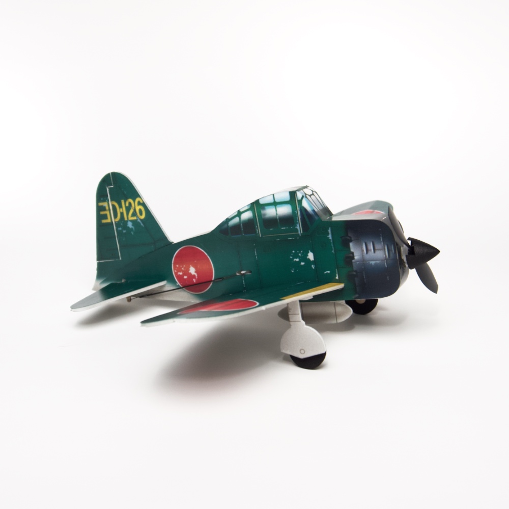 A6M5-Zero Decelerated type 4CH RC airplane smallest 4CH airplane in the ...
