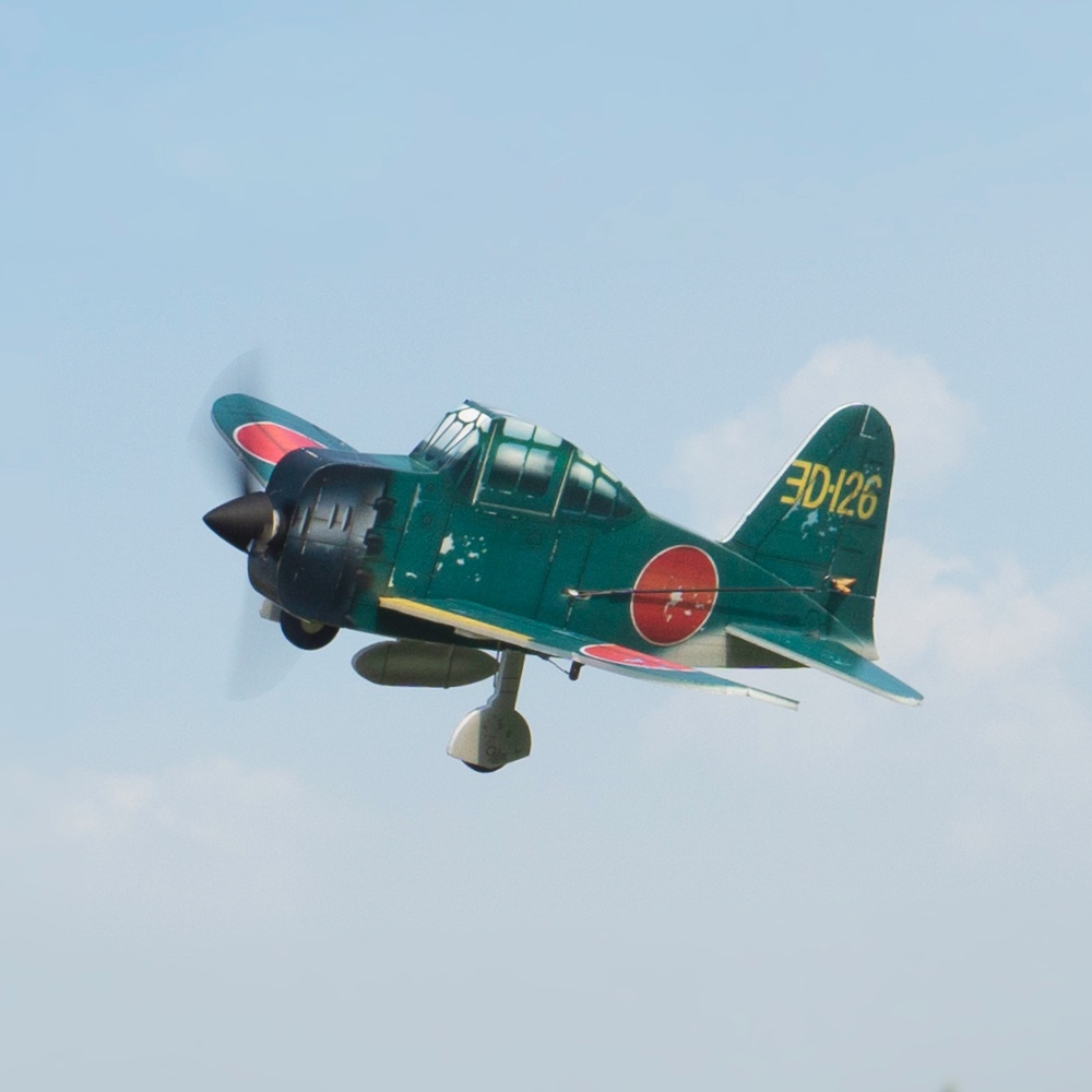 A6M5-Zero Decelerated type 4CH RC airplane smallest 4CH airplane in the ...