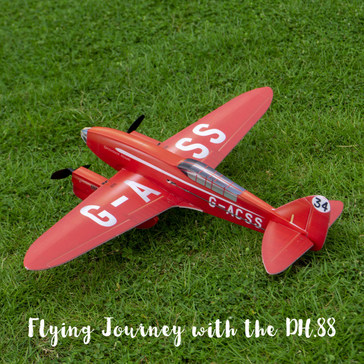 experience the thrilling flight of the dh88 racing plane by minimumrc