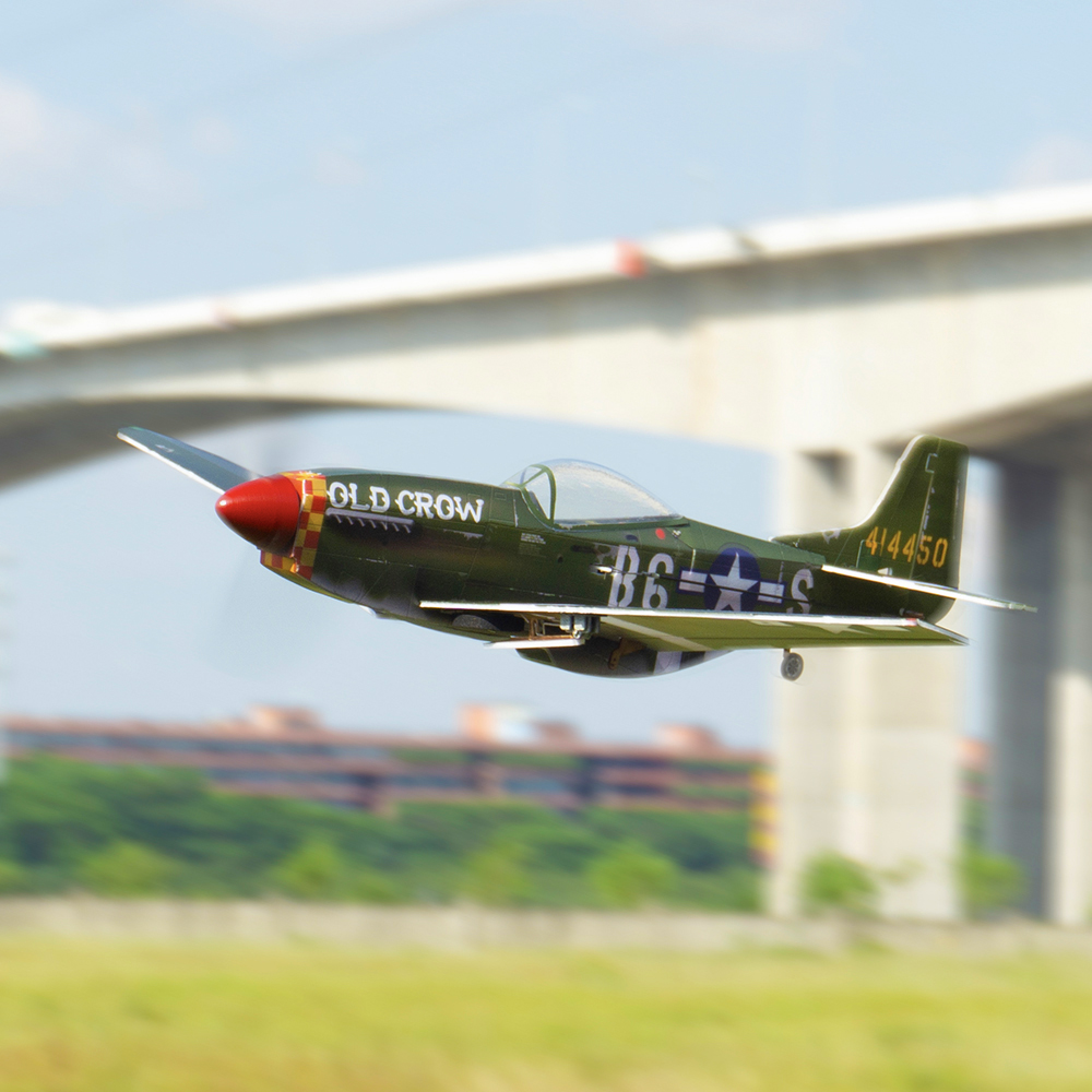 P51 Mustang 5CH Aircraft with Retractable Landing Gear