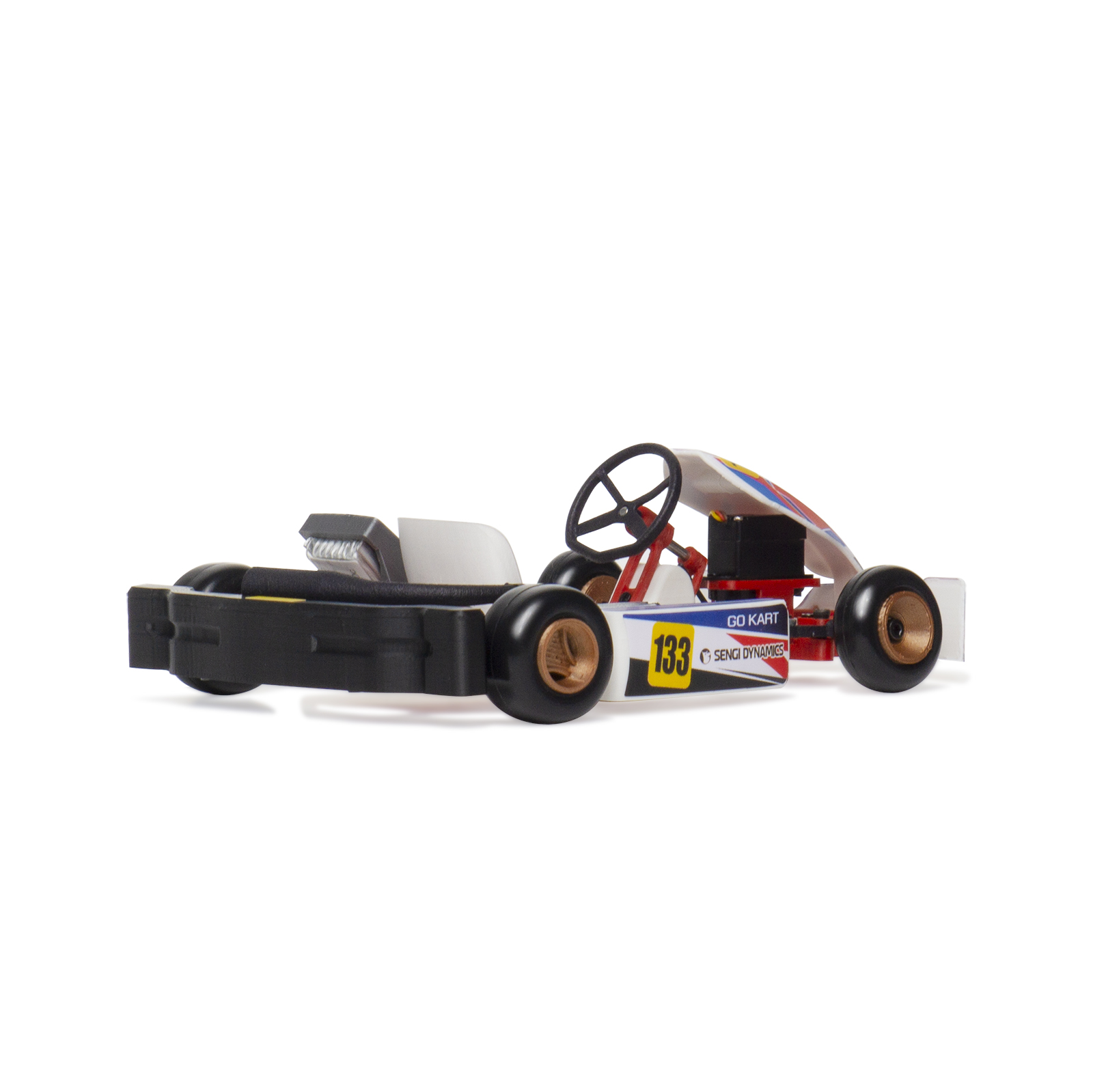 Sengi Kart-80 Micro Scale RC Go Kart