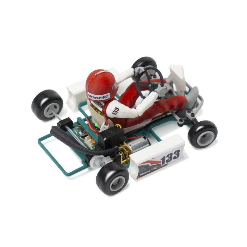 Retro Racer Micro Scale RC Go Kart Full Set