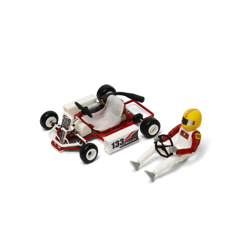 Retro Racer Special Edition Micro Scale RC Go Kart Full Set