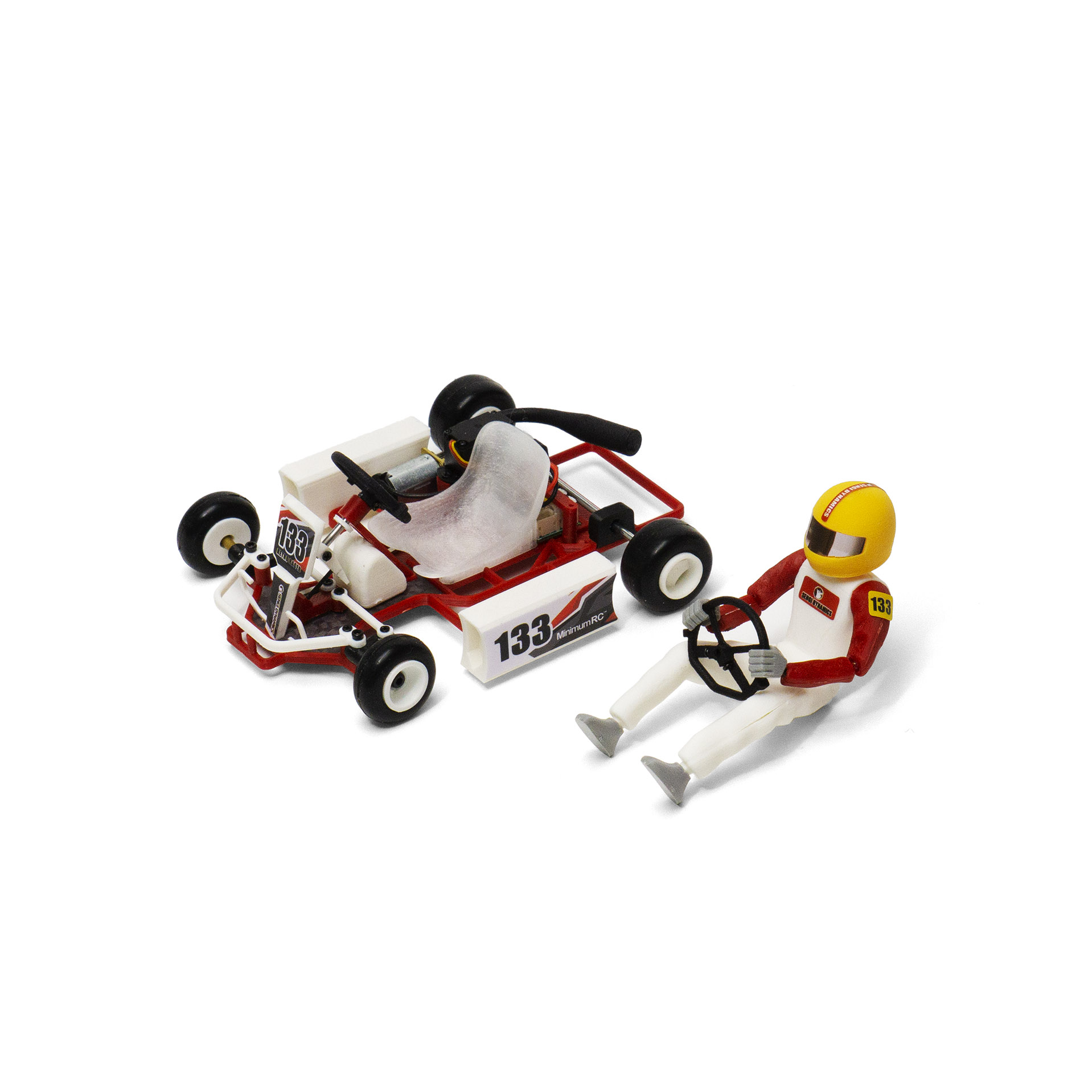 Retro Racer Special Edition Micro Scale RC Go Kart KIT