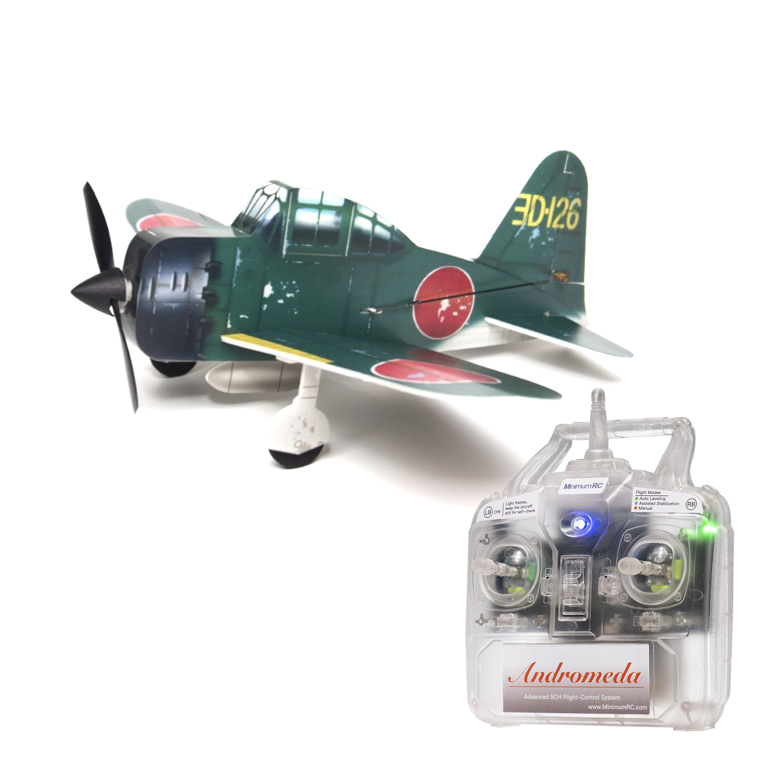 A6M5-Zero Decelerated type 4CH RC airplane smallest 4CH airplane in the ...