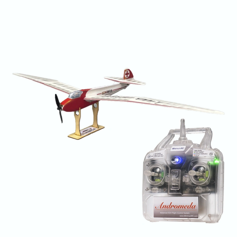 Minimoa Glider gull wing 700mm micro RC aircraft