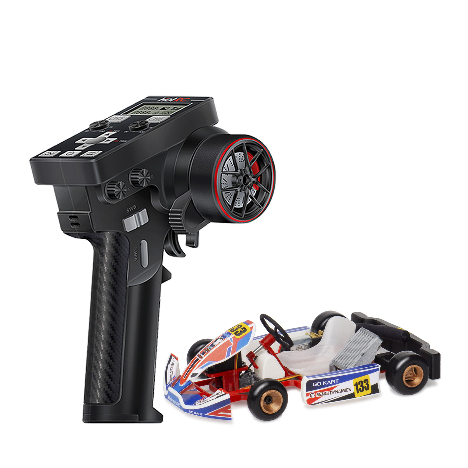 Sengi Kart-80 Micro Scale RC Go Kart
