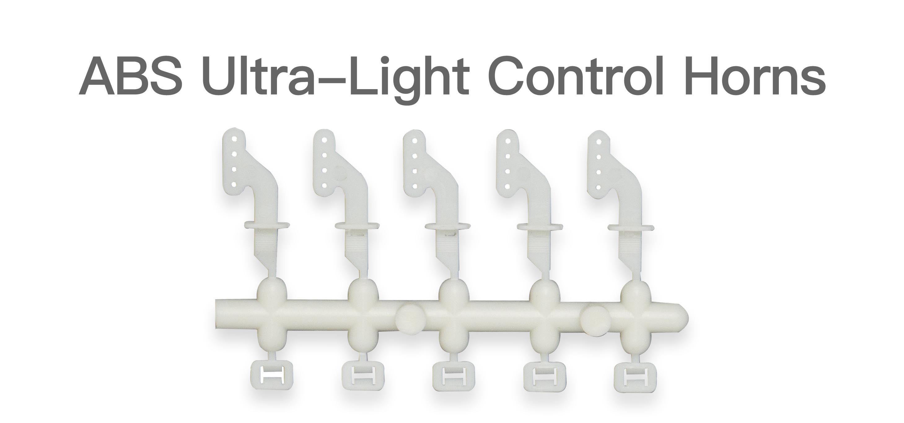 Upgraded! ABS Ultra-Light Control Horns.