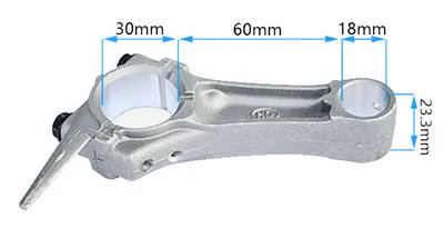 Conrod Assy. Connecting Rod Fits for China 168F 170F GX160 GX200 163CC ...