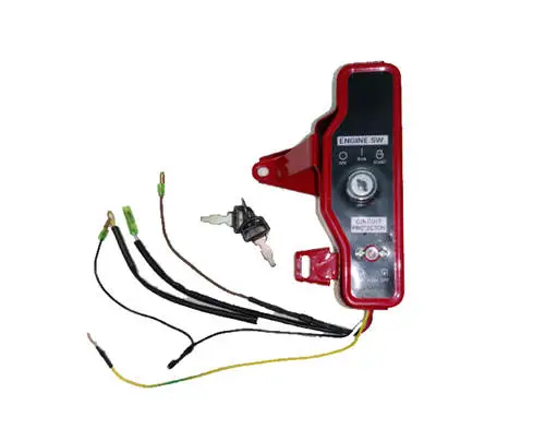 Electric Start Switch Box(Normal Type) With Keys Fits For 168F 170F ...