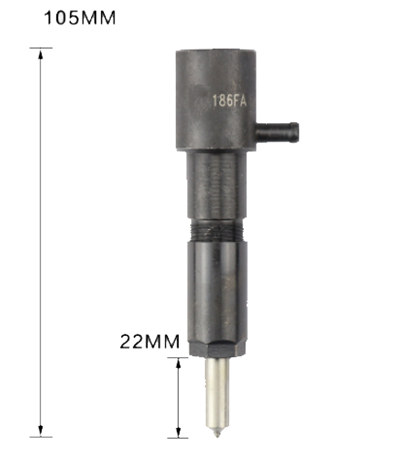 186FA Air Cool Diesel Engine Fuel Injector