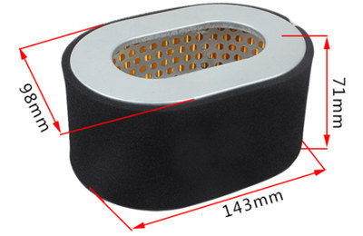 186F/186FA/188F Air Cool Diesel Engine Air Filter