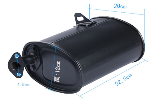 Regular Type Muffler/Silencer Fits For Almost All GX160 GX200 168F 170F ...