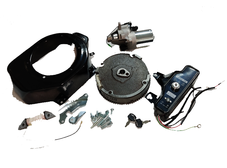 Electric Start Kit Fits For 168F 170F GX140 GX160 GX200 5HP-7HP ...