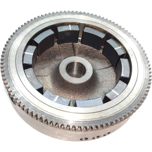 E-Start Flywheel 10-Pole with Gear Ring Fits For Zongshen Lifan Ducar ...