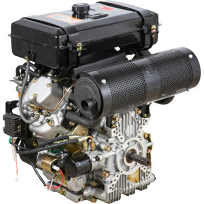 WSE-2V92F 25HP 997CC V-Twin Air Cool Diesel Engine W/ Electric Starter ...