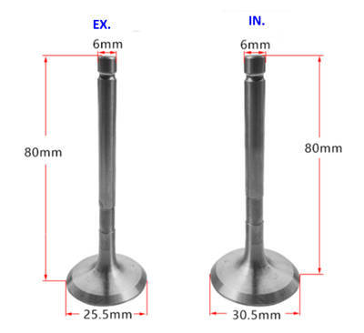 Valves Seats Retainers Stem Oil Seal Spring Clampers 16PC Kit Fits For ...