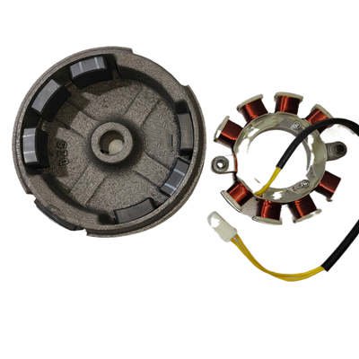 120W 12V 6 Pole(Six Inner Magnets) Flywheel Stator Kit For Clone 196CC ...