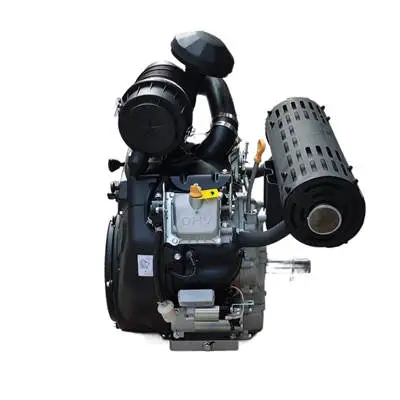 WSE2V90 999CC 22KW V-Twin Double Cylinder Horizontal Shaft Gasoline ...